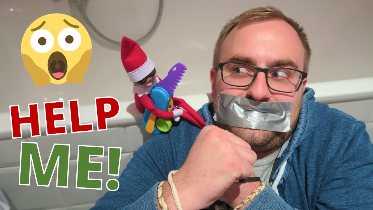 😱 ELF ON THE SHELF KIDNAPS DAD! 🎅 - YouTube