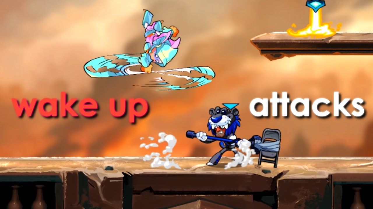 Wake Up Attacks in Brawlhalla - YouTube
