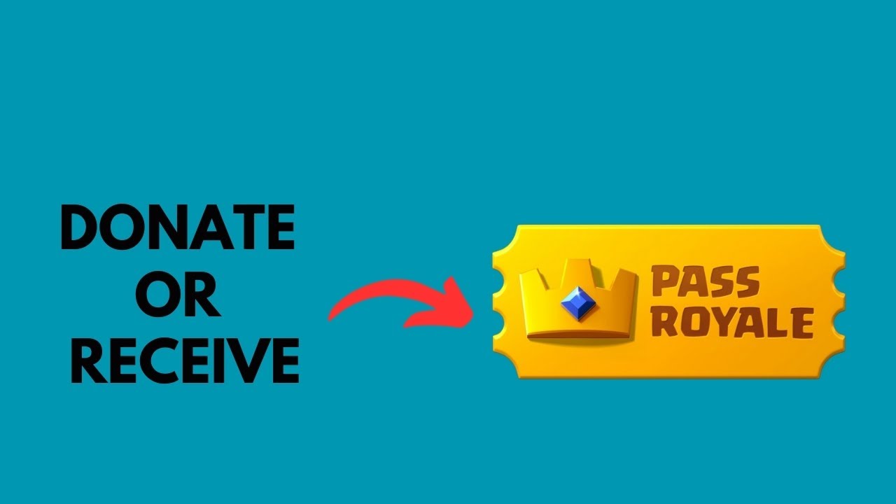 How to DONATE or RECEIVE Gifted Pass Royale? - YouTube