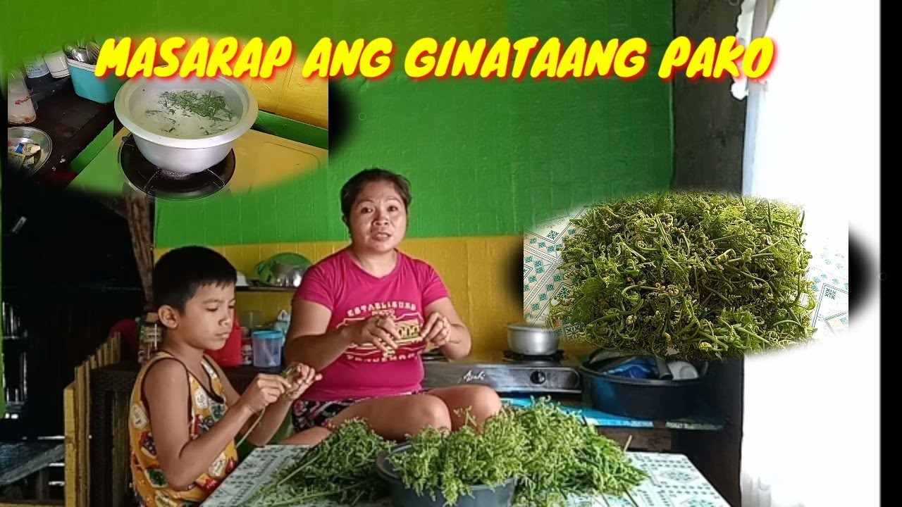 GINATAANG PAKO AT TUYO ANG ULAM NAMIN SA TANGHALIAN #pako_queen # ...