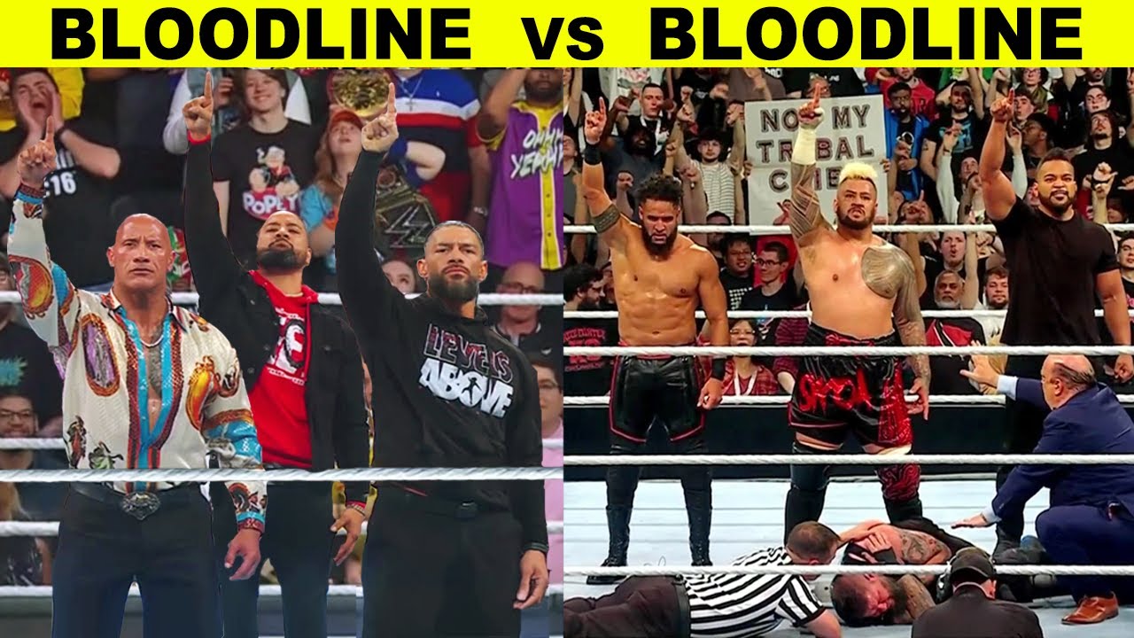 Bloodline vs Bloodline Roman Reigns Creates His New Bloodline to Take ...