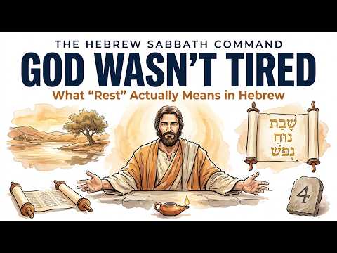What “Rest” Actually Means in the Hebrew Sabbath Command