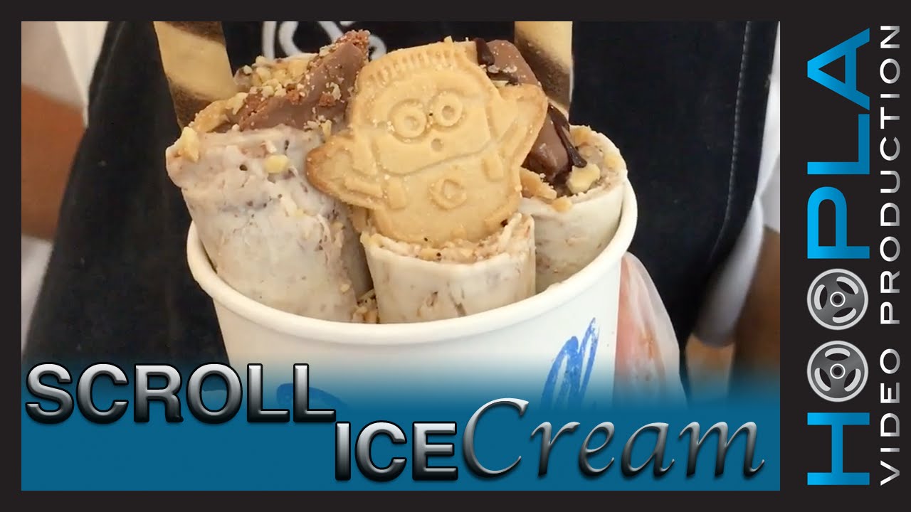 Nutter Butter Biscuit Scroll Ice Cream | Danny Vo | Adelaide - YouTube