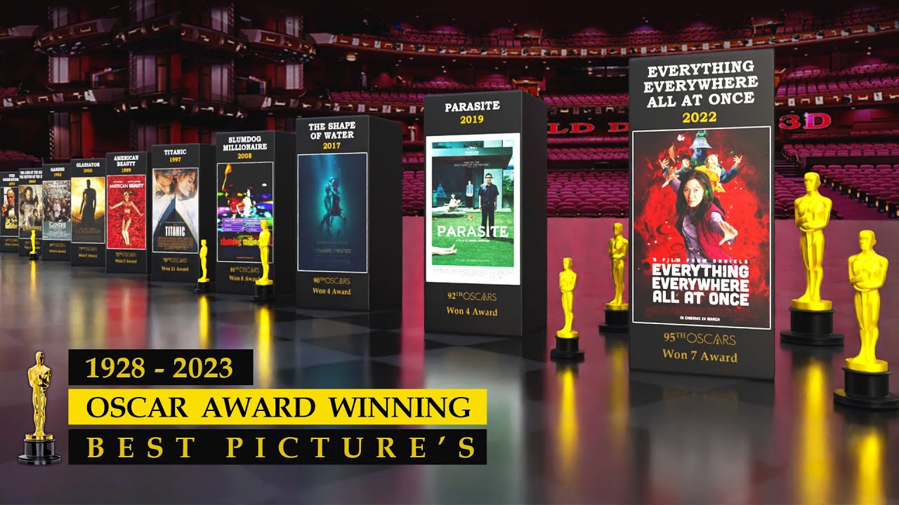 All Time Oscar Winning Movies for Best Picture's 1928 to 2023 | Oscars ...
