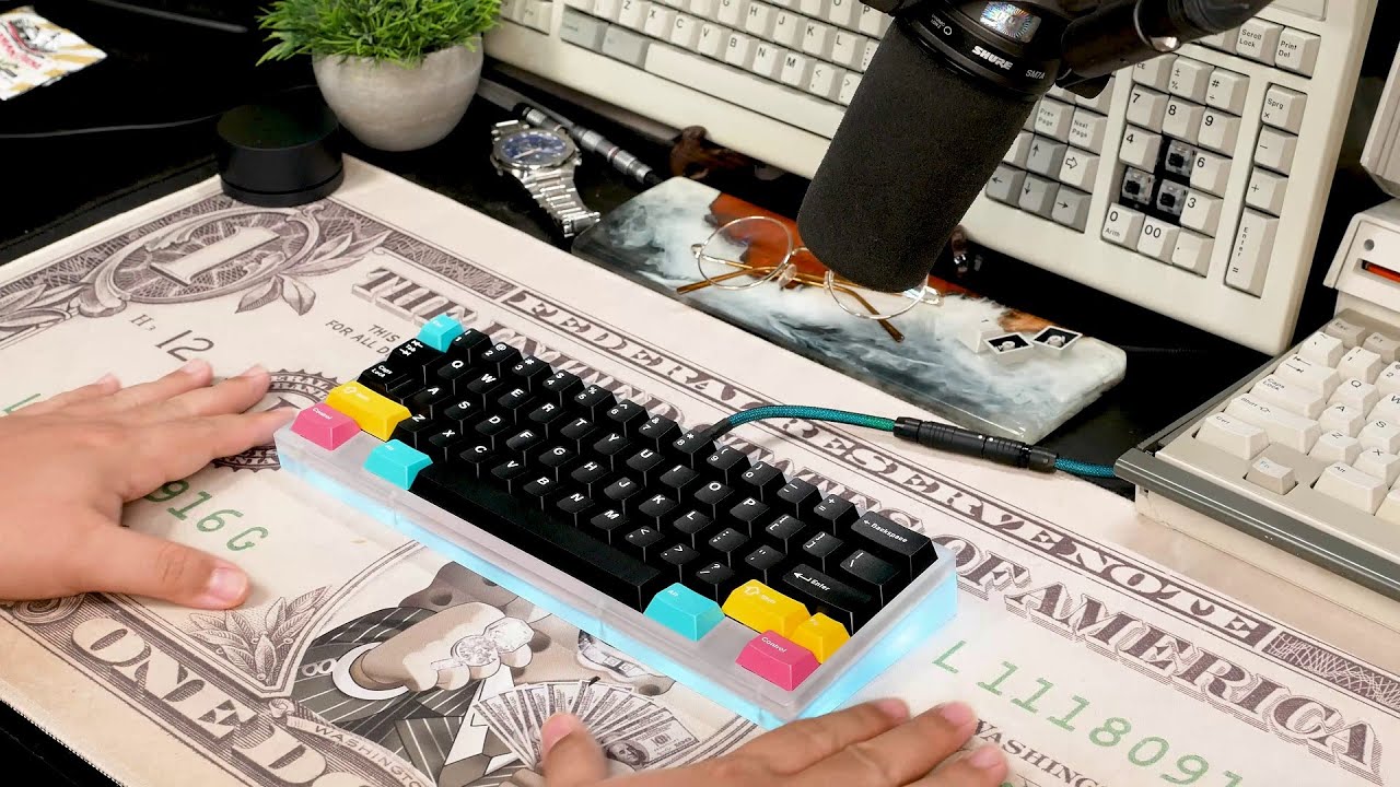 [MX] 350 mimi WKL | OP Black R3 Typing test - YouTube