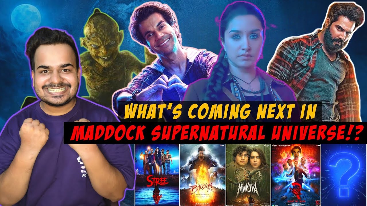 What's Coming New After Stree 2 in Maddock Supernatural Universe? - YouTube