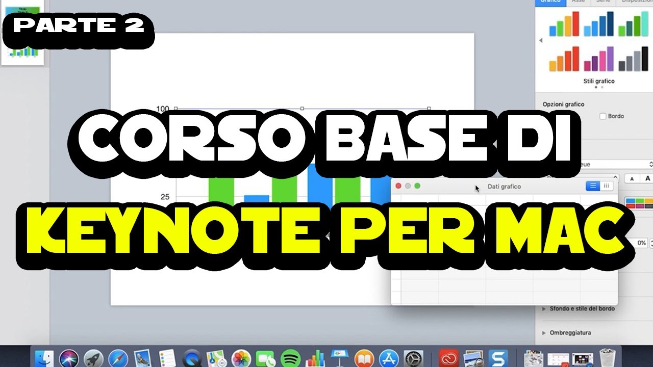 Corso base di Keynote per Mac - Parte 2 - YouTube