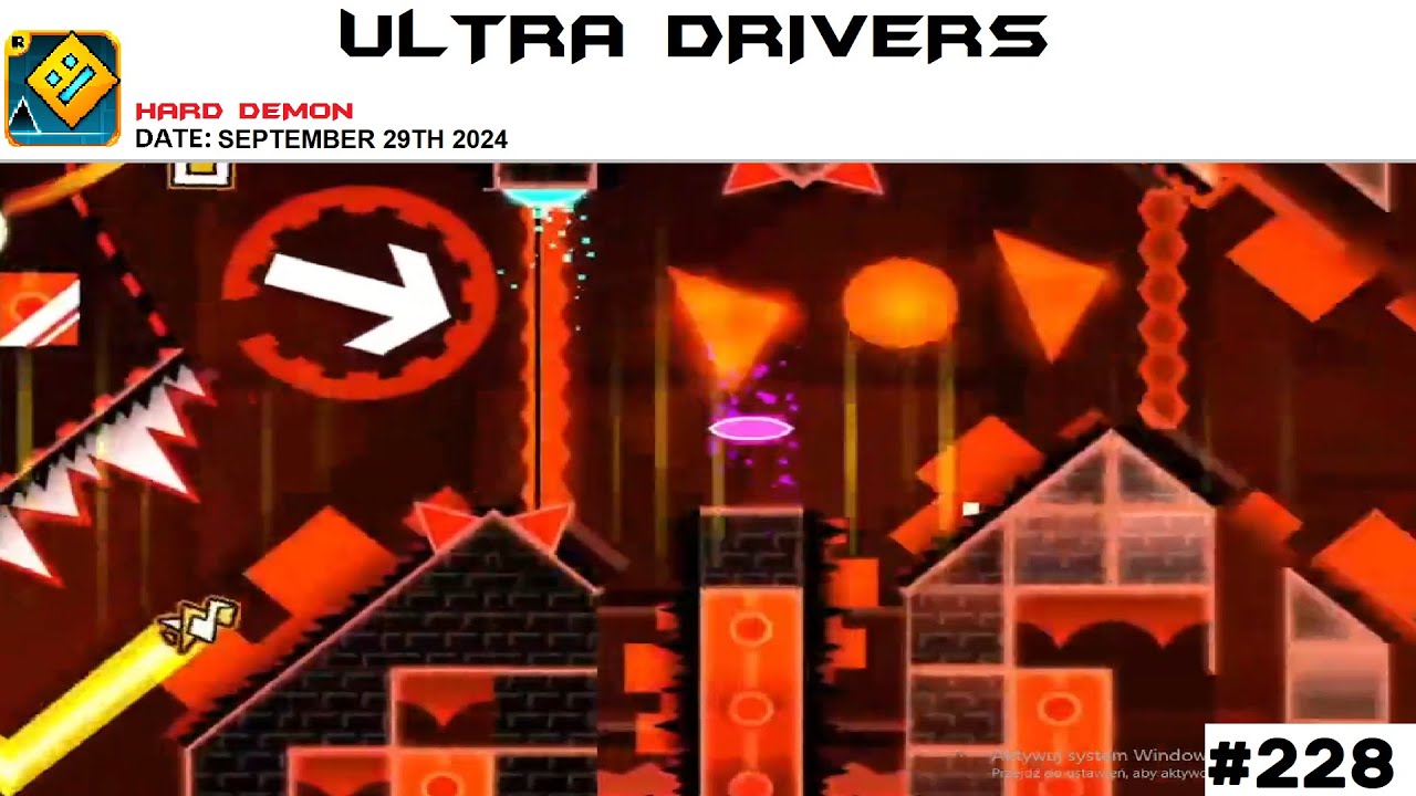 [228th] Ultra Drivers by LazerBlitz 100% (Hard Demon) | Geometry Dash ...