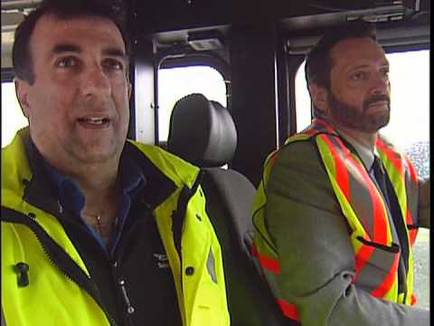Dan Kahan Drives in the Bus "Roadeo" - Shaw TV Victoria - YouTube