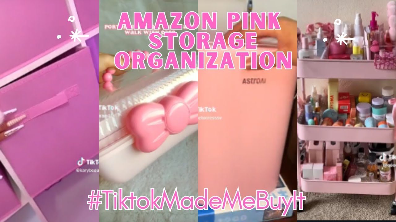 25 Amazon Pink Storage Essentials You NEED! #1 TikTok's Best ...