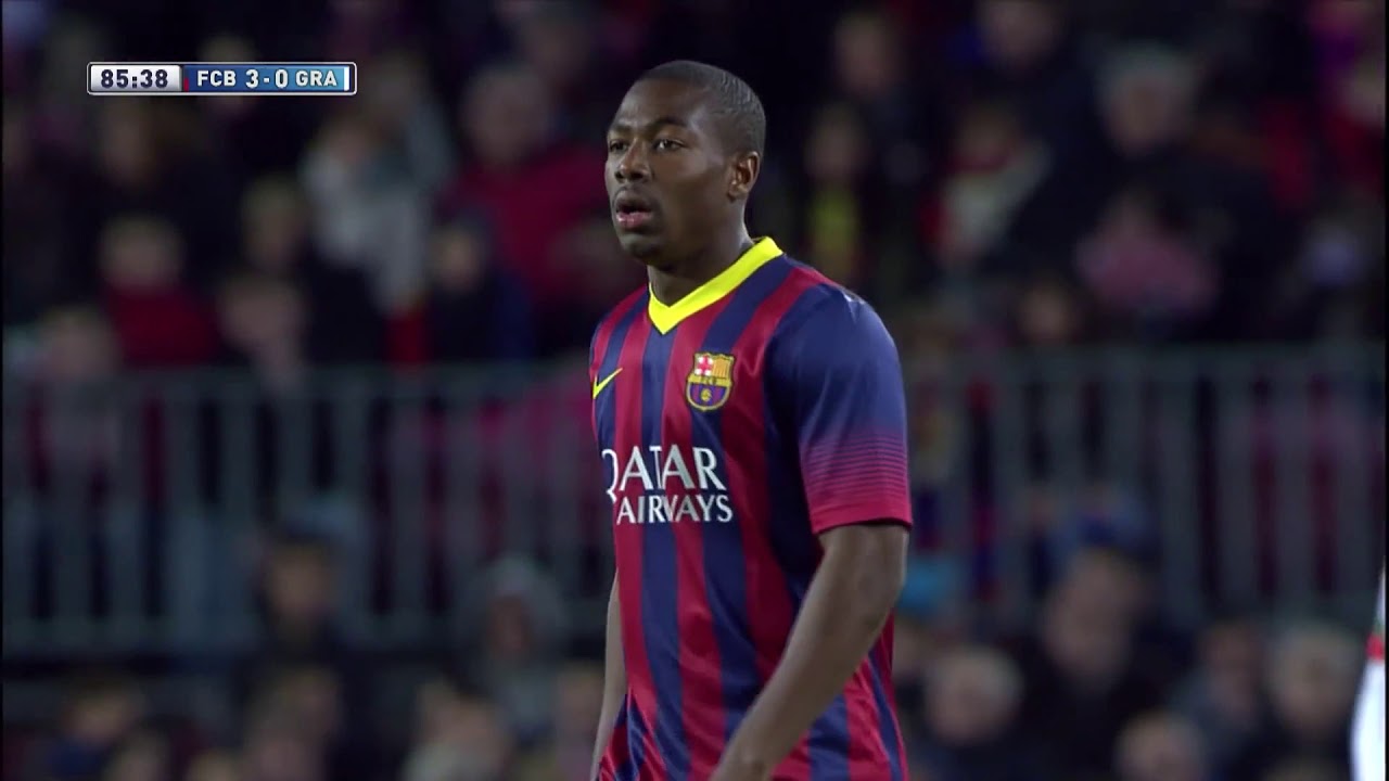 FC Barcelona debut Adama Traore en el primer equipo 23/11/2013 - YouTube