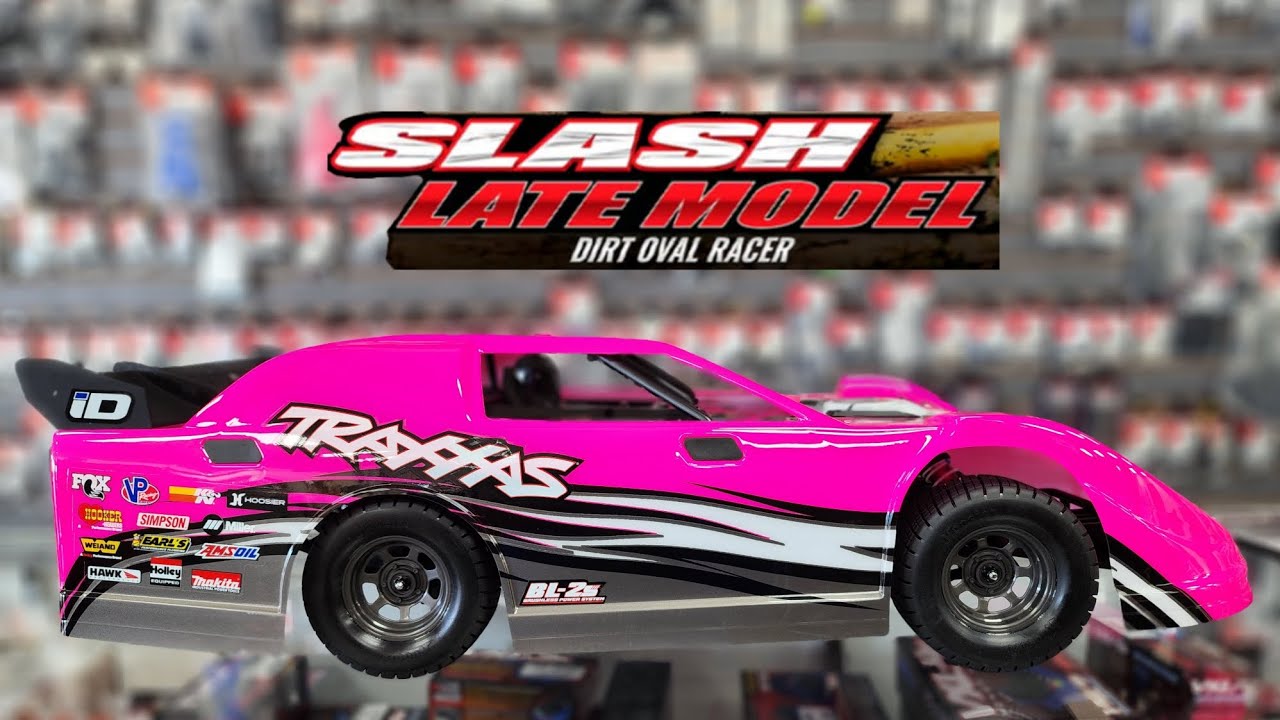 Brushless RC Truck Traxxas Slash Late Model BL-2s Pink - 1/10 Scale 2WD ...