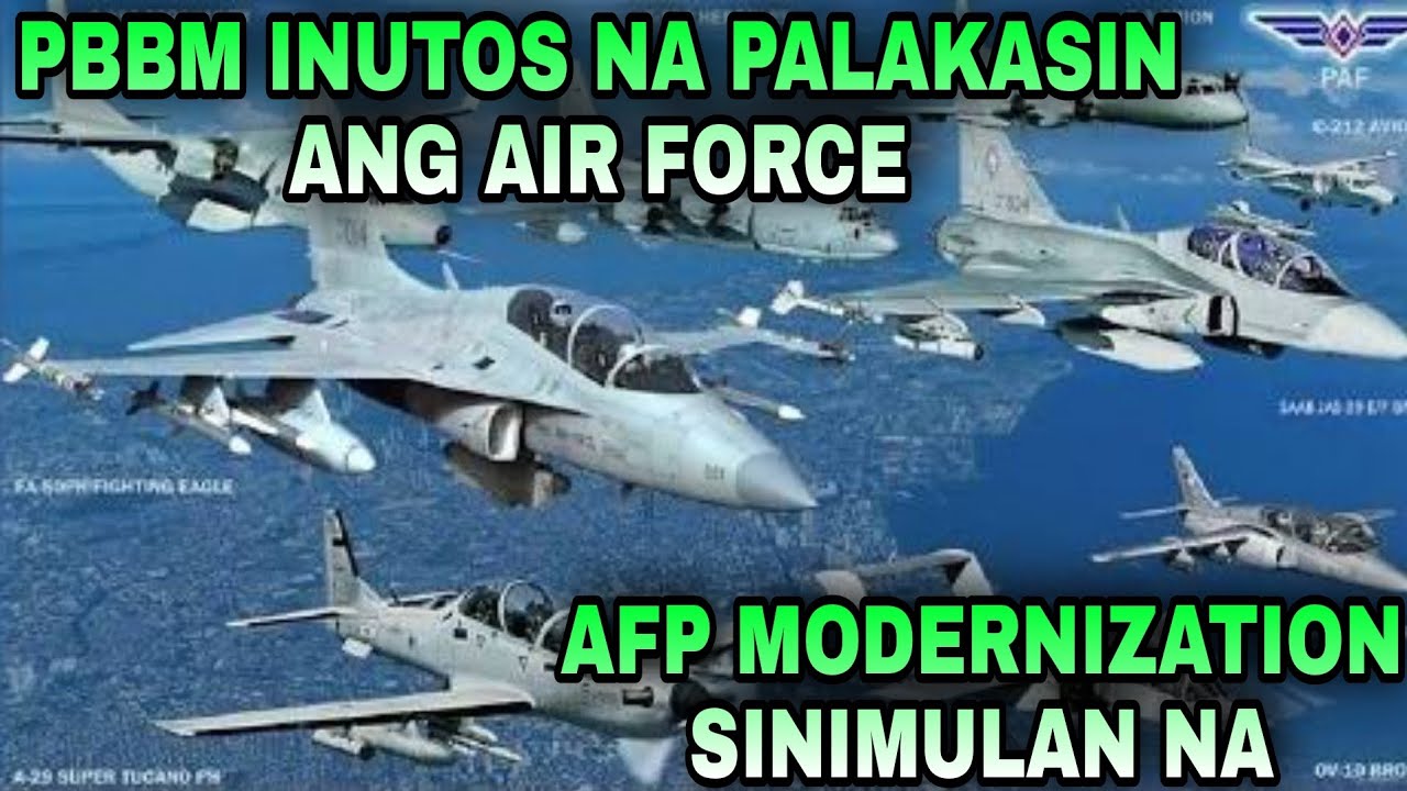 SISIMULAN NA ANG PAGPAPALAKAS SA HUKBONG HIMPAPAWID NG PILIPINAS! - YouTube