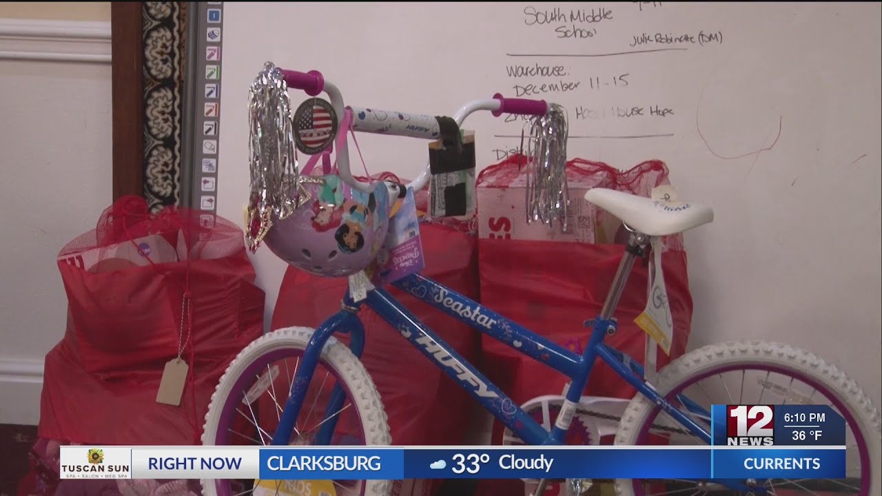 Salvation Army distributes Angel Tree gifts - YouTube