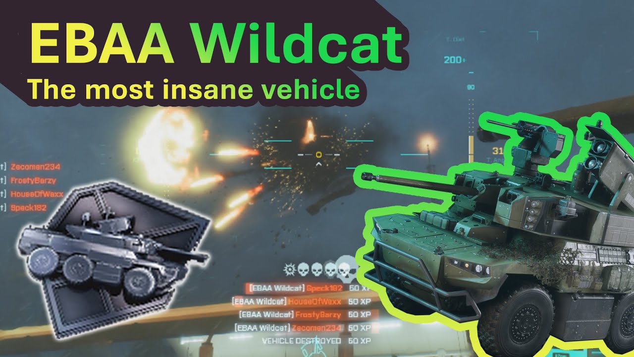 EBAA Wildcat is the best vehicle in Battlefield 2042 Review/Guide - YouTube