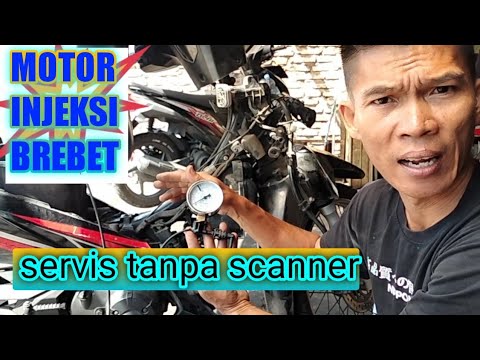 SERVICE MOTOR INJEKSI BREBET TANPA ALAT SCANNER - YouTube