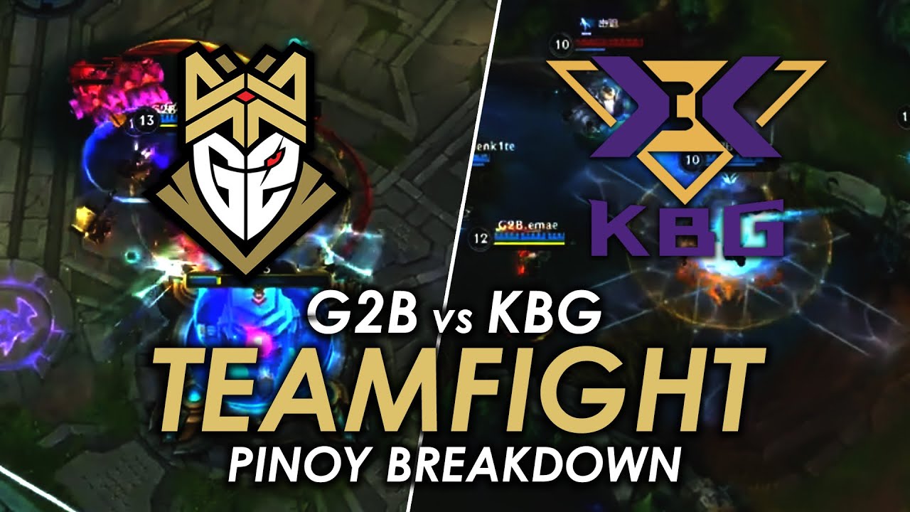 G2B vs KGB Game 6 | Wild Rift Pinoy Teamfight Breakdown - YouTube