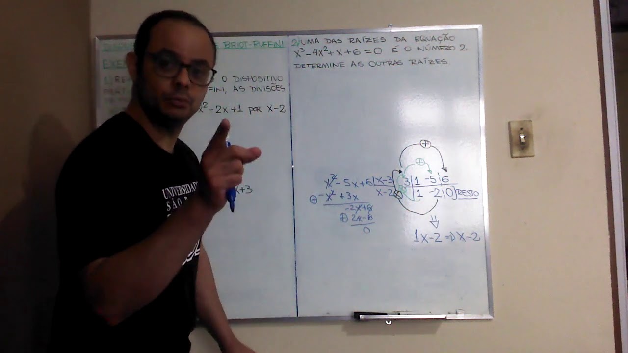 Aula 54. Divisão de polinômios. Método de Briot - Ruffini. - YouTube