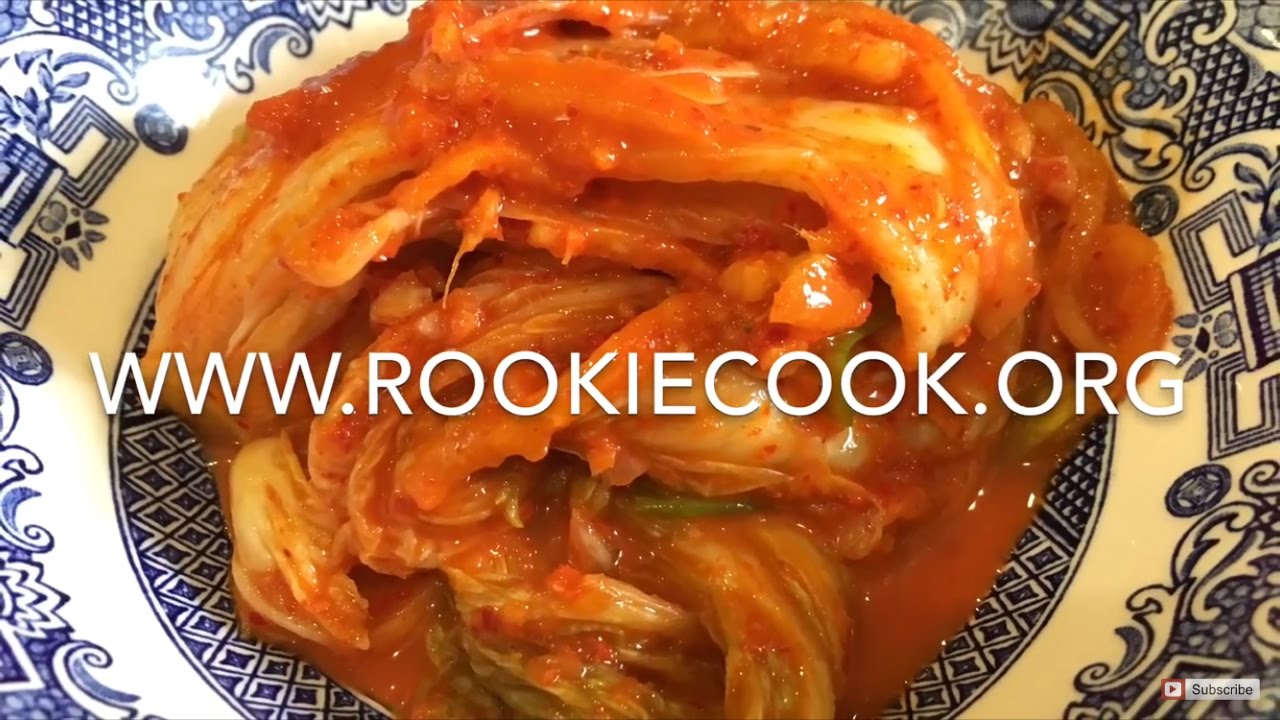 Classic Kimchi - YouTube