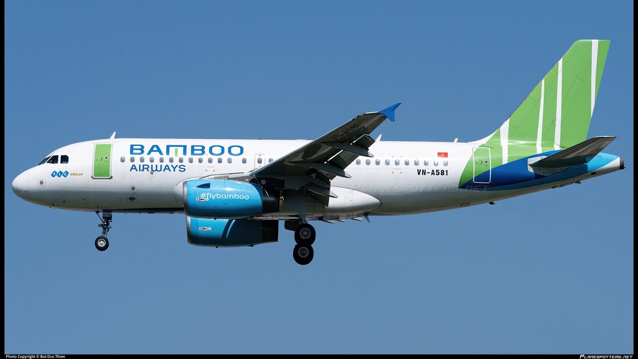 Airbus A319-100 BAMBOO Airways Papercraft 1:100 - YouTube