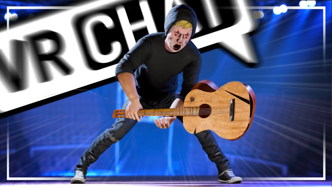 The ANGRIEST Guitar Player in VRCHAT - YouTube