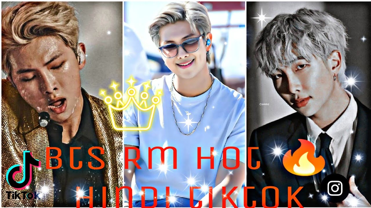 BTS Rm tik tok🔥 hindi mix video || new latest trending reels song - YouTube