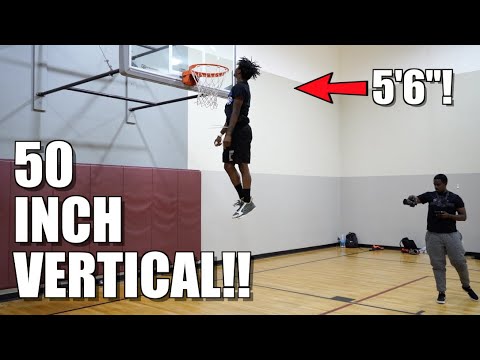 CRAZY Vertical Jumps By Pro Dunkers! 50 Inch Verts? - YouTube
