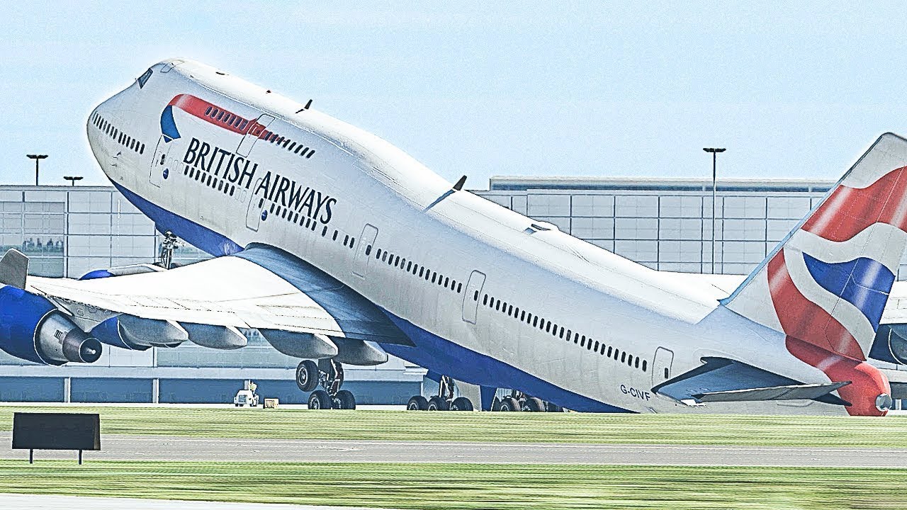 British Airway Tail Strike during Landing! | AVIATION 2 MINUTE - YouTube
