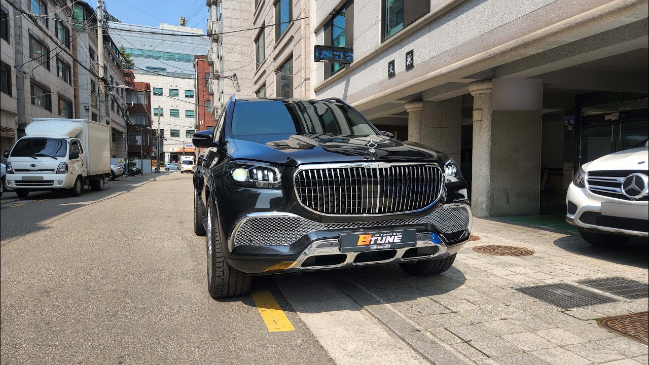 벤츠 GLS 580 마이바흐 600으로 개조를 완료하였습니다! #gls600 - YouTube