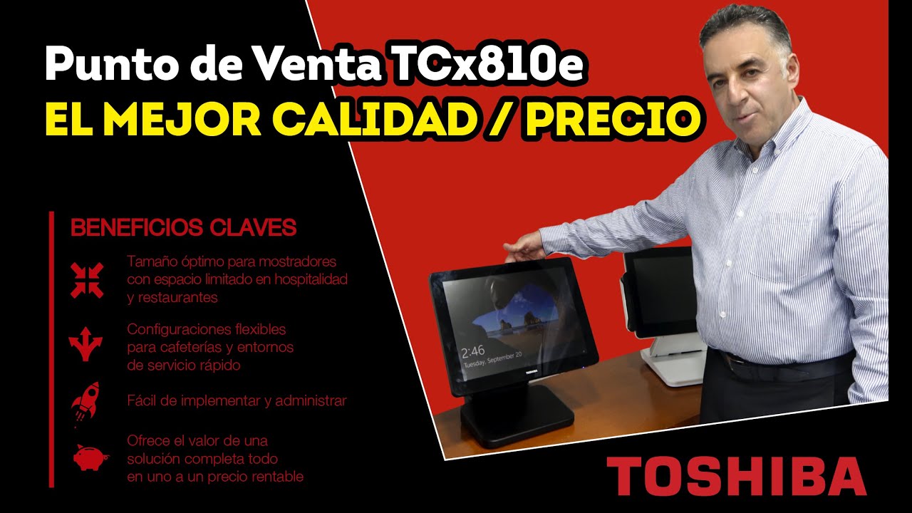Terminal Punto de Venta TCx810e, el mejor CALIDAD / PRECIO - YouTube