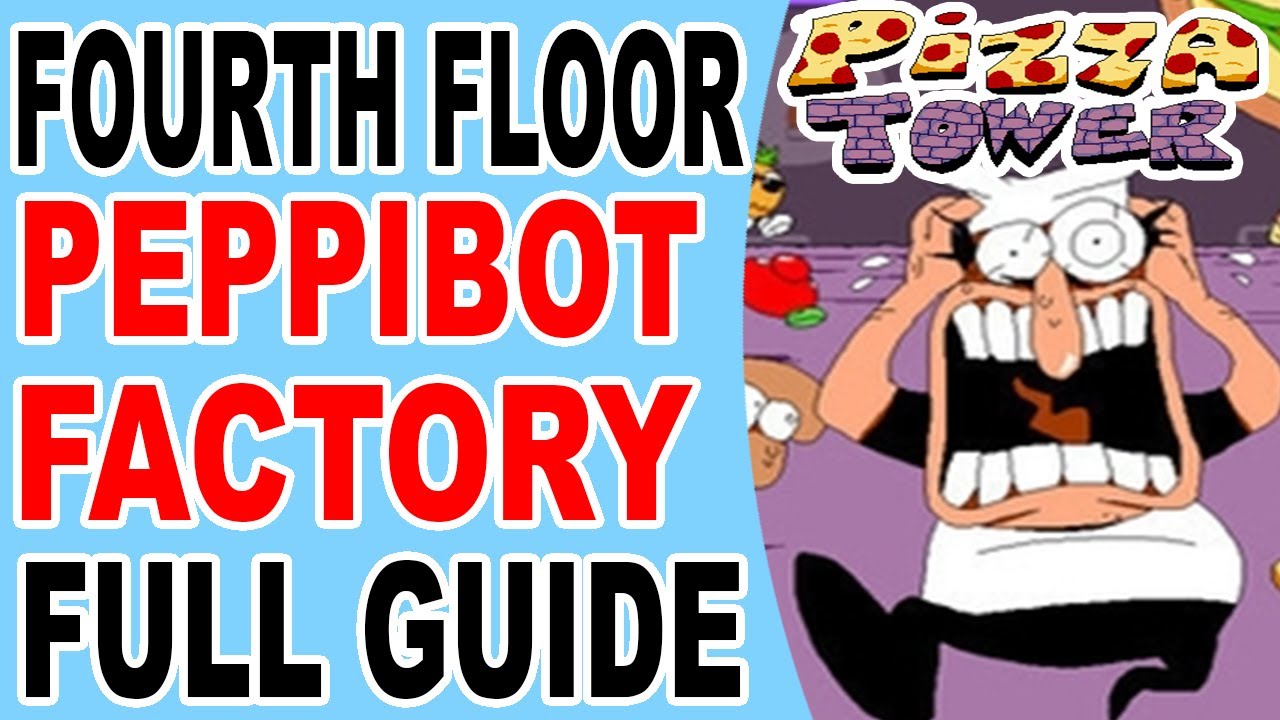 Pizza Tower How to Finish Peppibot Factory - YouTube