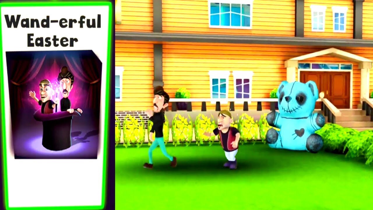 Scary Robber Home Clash - New Update Wand-erful Easter - YouTube