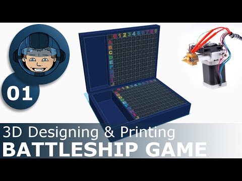 DESIGNING THE BATTLEFIELD - 3D Designing & Printing: Ep. #1 - Making A ...