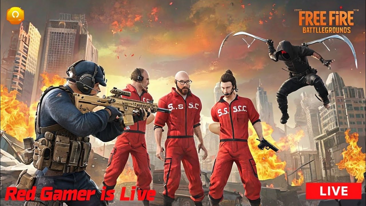 Red gamer is Live🔴 with Red Gamer Rank Push To Grandmaster Top 1 Season ...