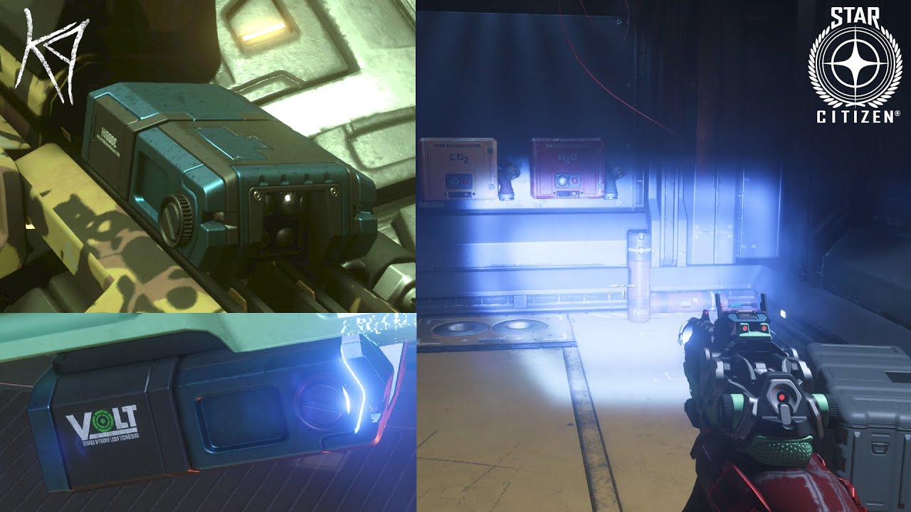 VOLT Lux Flashlight | Star Citizen Collectables - YouTube