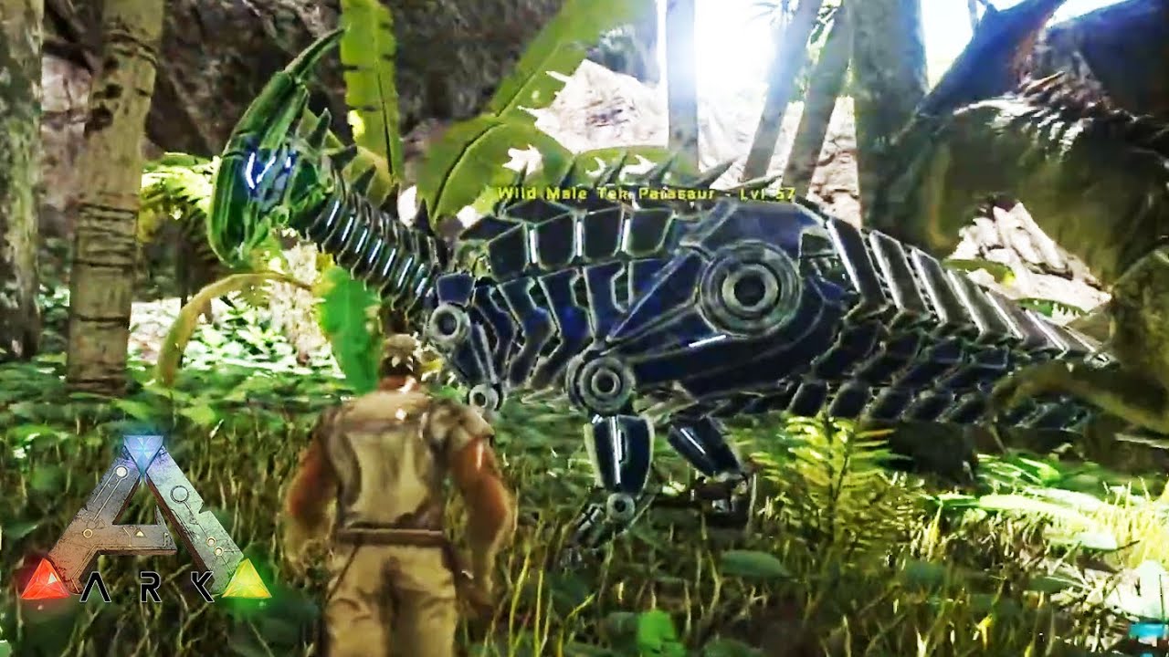 TARGET KALI INI JINAKKAN PARASAURUS - ARK Survival Evolved PART #2 ...
