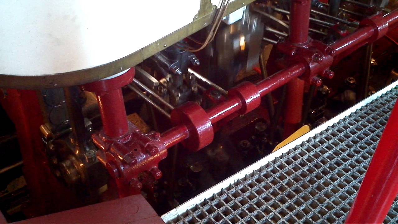 Virginia V steam engine in operation - YouTube