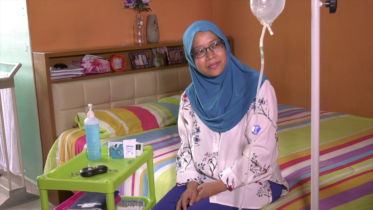 Continuous Ambulatory Peritoneal Dialysis (CAPD) Process at Home - YouTube