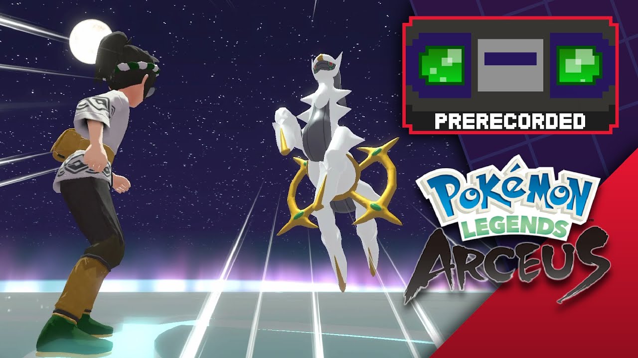 Pokémon Legends: Arceus - Arceus Battle - YouTube