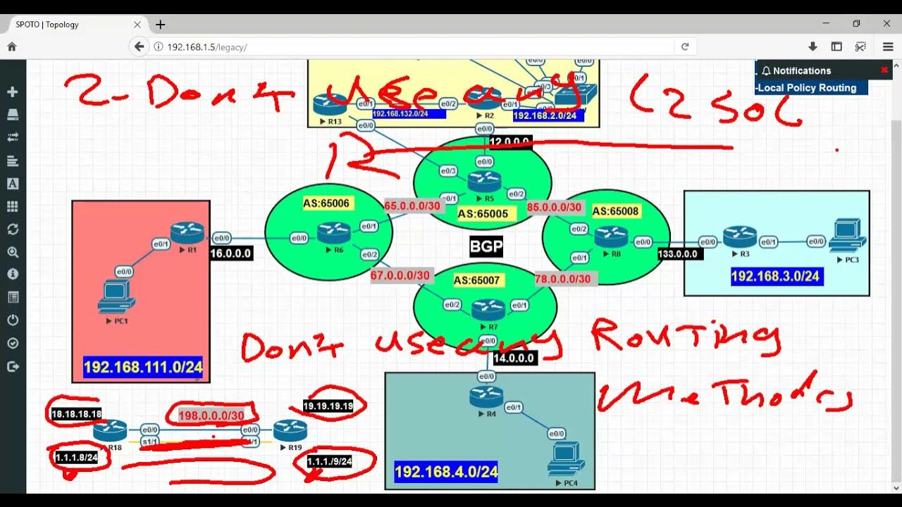 01-IP Routing :: part 8 - Policy Routing - YouTube