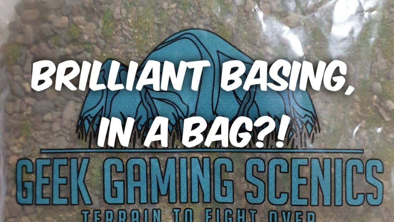 EASY Basing method for WARHAMMER miniatures from Geek Gaming Scenics ...