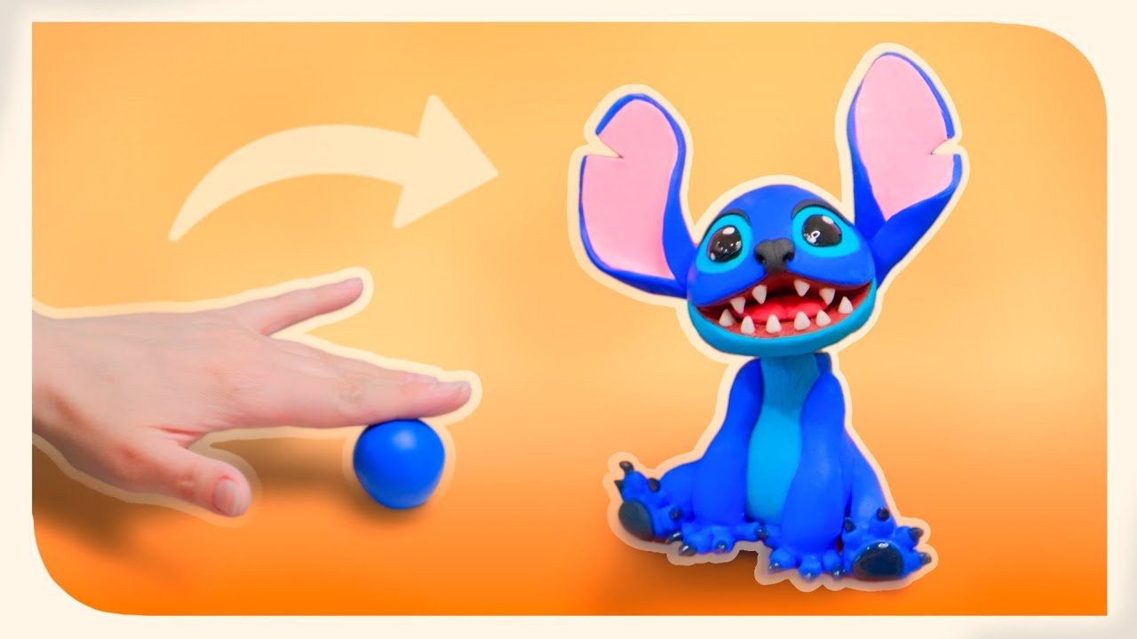 STITCH ART craft 💫 Lilo & Stitch – Handmade DIY idea - YouTube