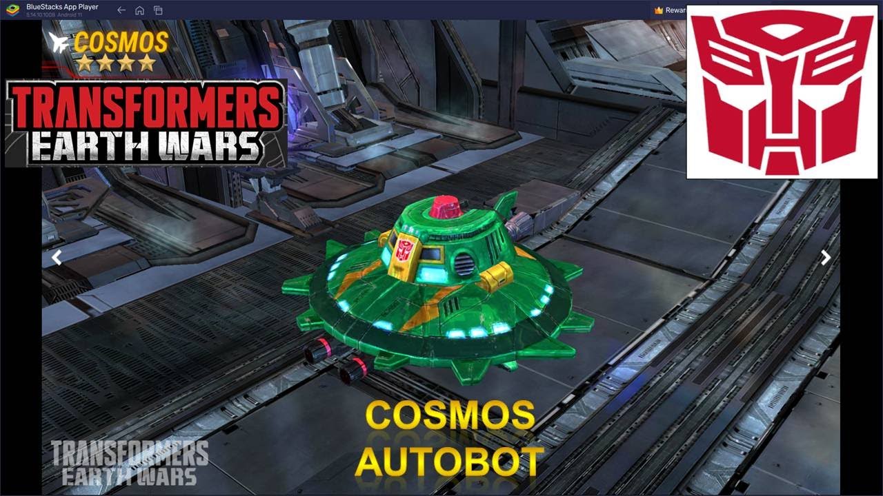 Transformers: Earth Wars - Unlock Autobot COSMOS (4 STAR) and Gameplay ...