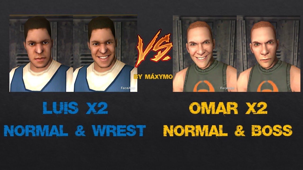 Bully SE: Luis & Luis (Wrest) vs Omar & Omar (Boss) (8k) - YouTube