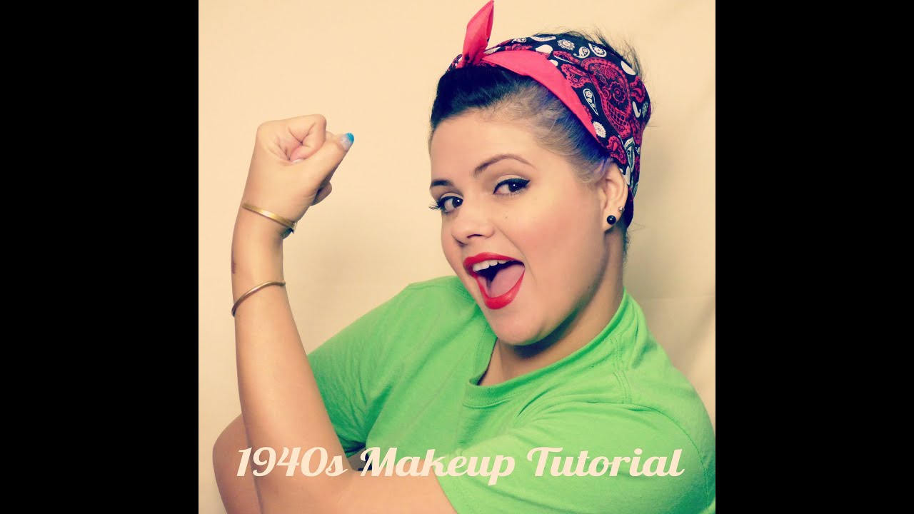 1940s Makeup Tutorial - YouTube