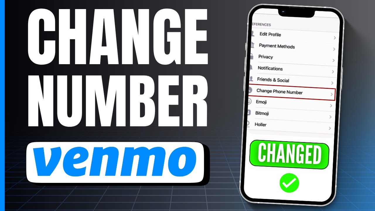 NEW! How To Change Your Phone Number On Venmo 2025 - YouTube