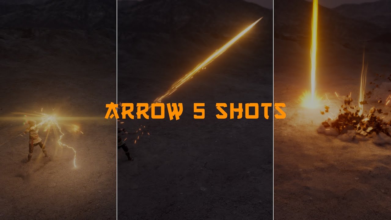 Arrow 5 Shots | Houdini FX - YouTube