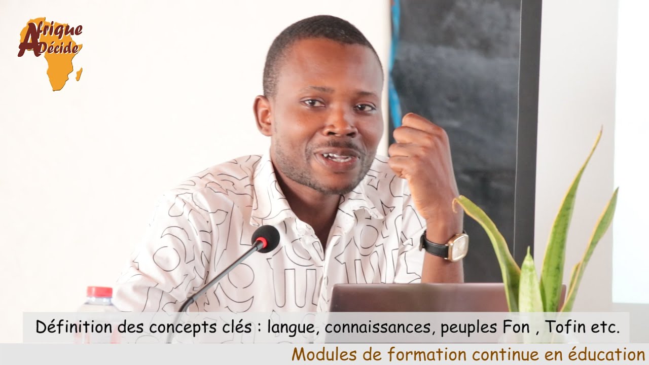 Définition des concepts clés : langue, connaissances, peuples Fon ...