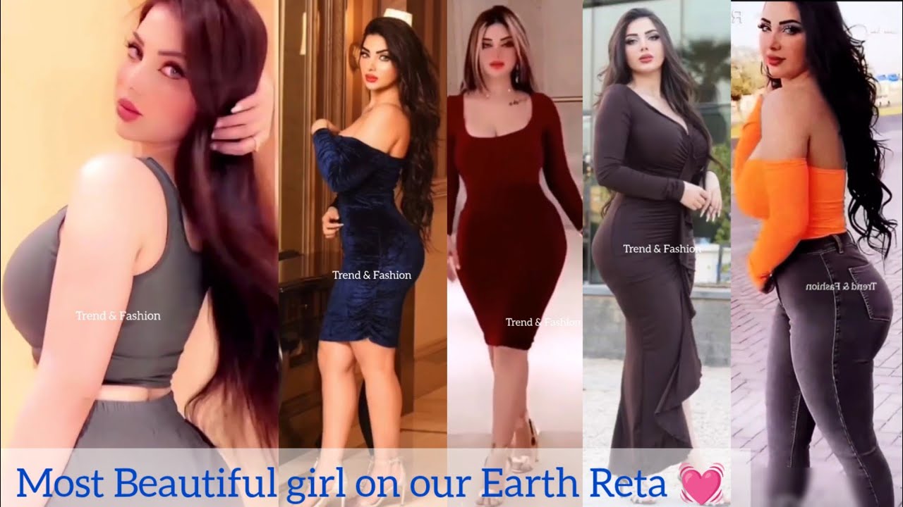Reta Bint M Most Beautiful Model Forever All dresses Combination - YouTube