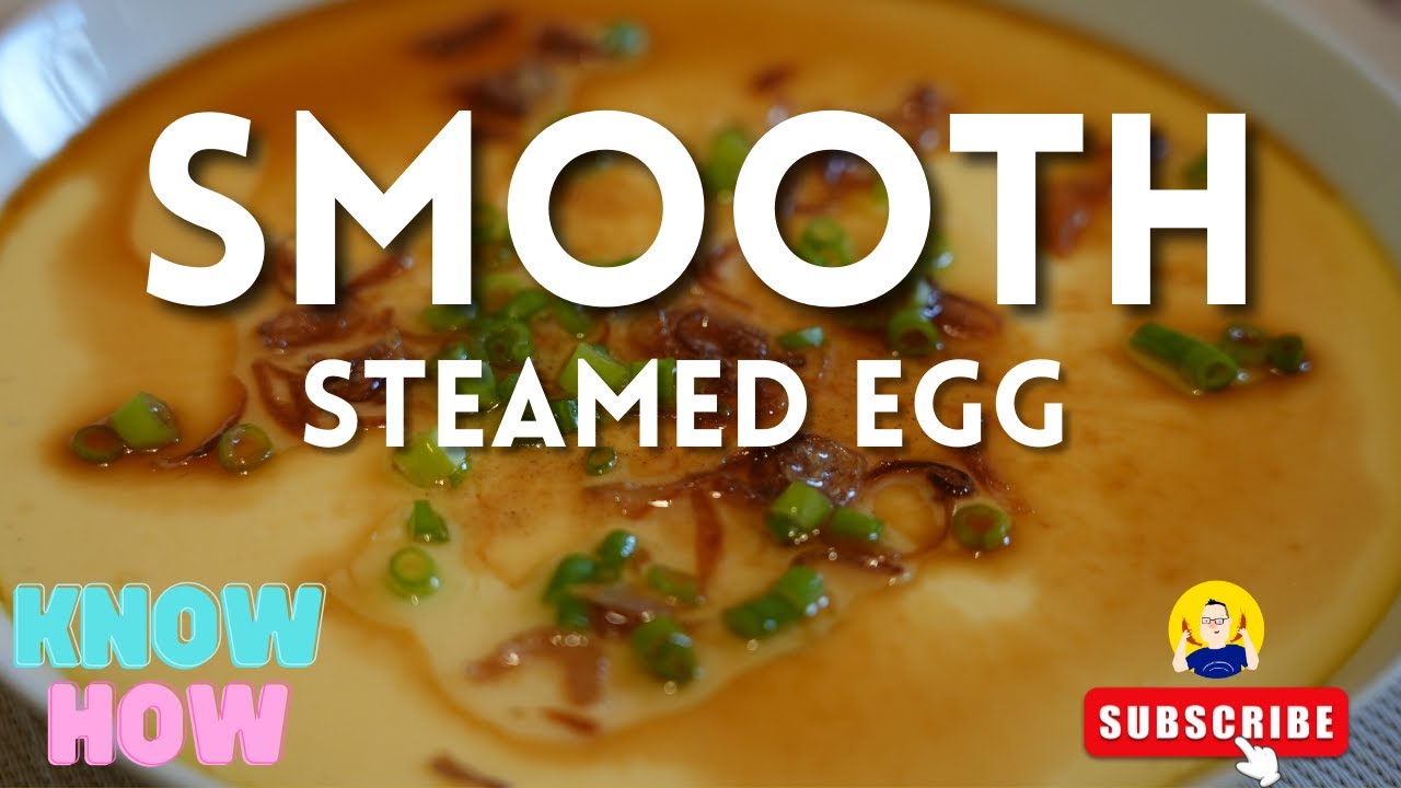 The secrets of making smooth steamed egg | Cooking Ah Pa - YouTube
